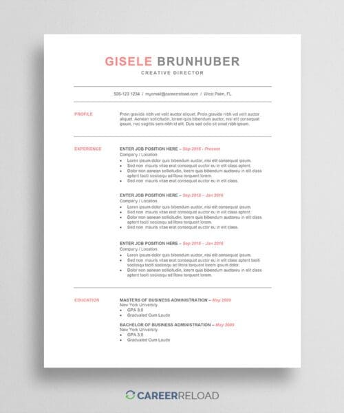 A Guide to Writing the Perfect Resume for New Job Seekers