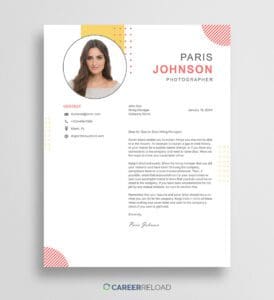 PowerPoint Cover Letter Templates - Career Reload