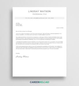11 Best Cover Letter Layouts for 2026 - Career Reload