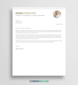 Free Google Docs Cover Letter Templates - Instant Access