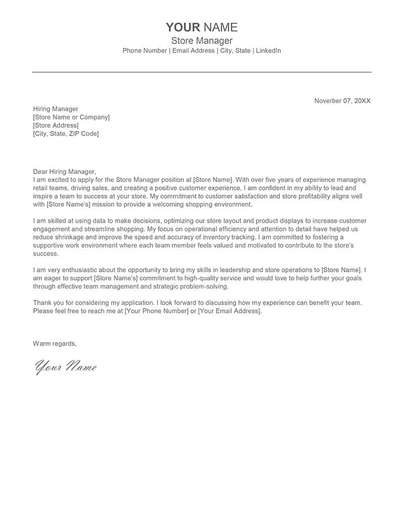 Cover Letter Examples for Different Industries - Career Reload