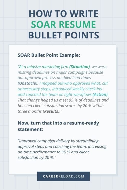 SOAR Method Resume: Tips and Examples to Get Hired